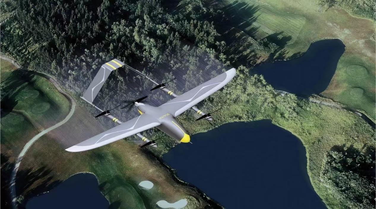 Chengfee CF-12E Long Range VTOL Fixed Wing UAV Carbon Fiber Drones UAV ...